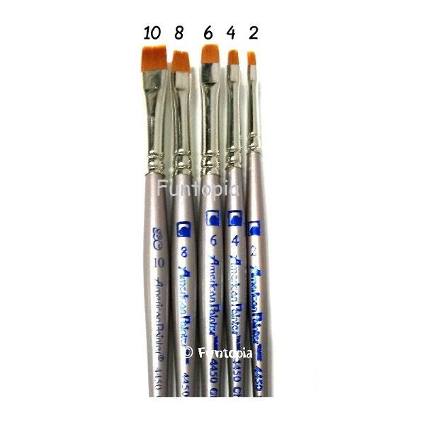 American Painter 4450 Series Flat Brush